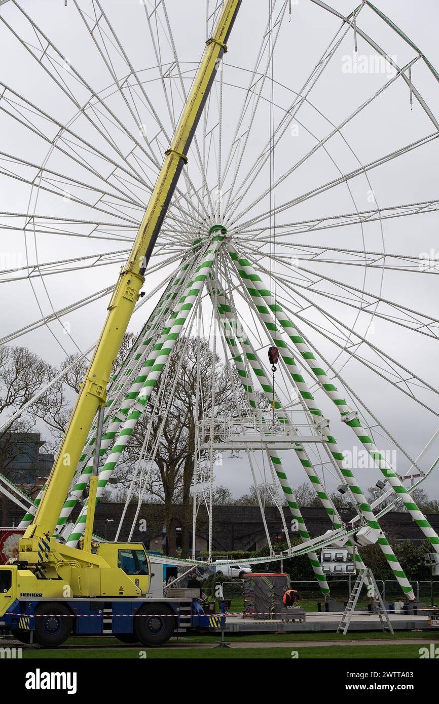 Windsor, Berkshire, UK. 19th March, 2024. A huge temporary 35 metre ...