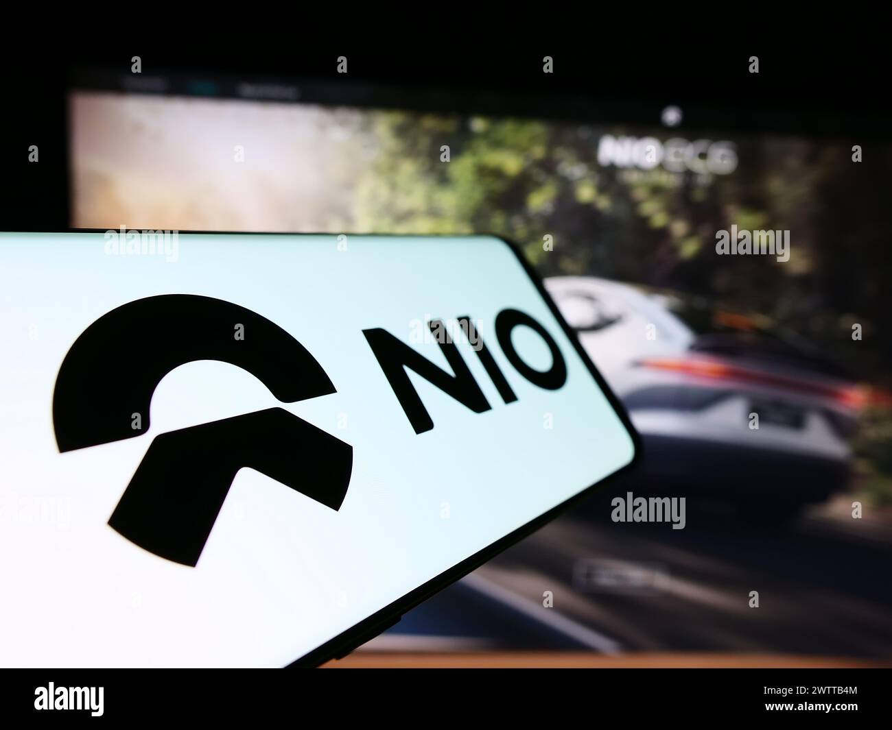 Nio marketing logo hi-res stock photography and images - Alamy