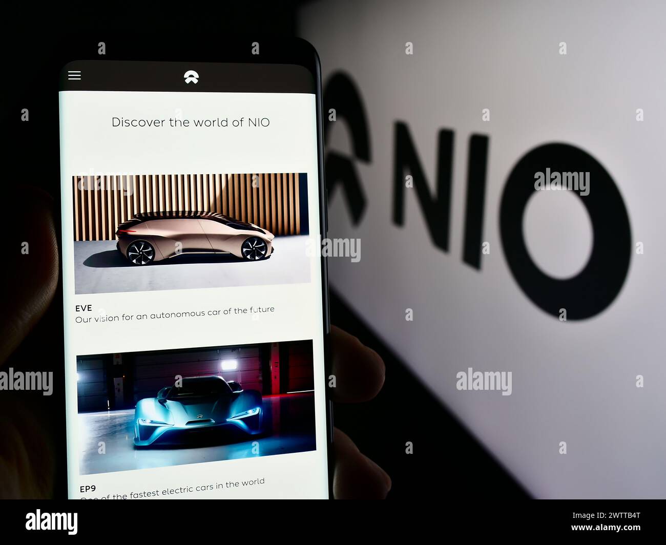 Nio logo hi-res stock photography and images - Alamy