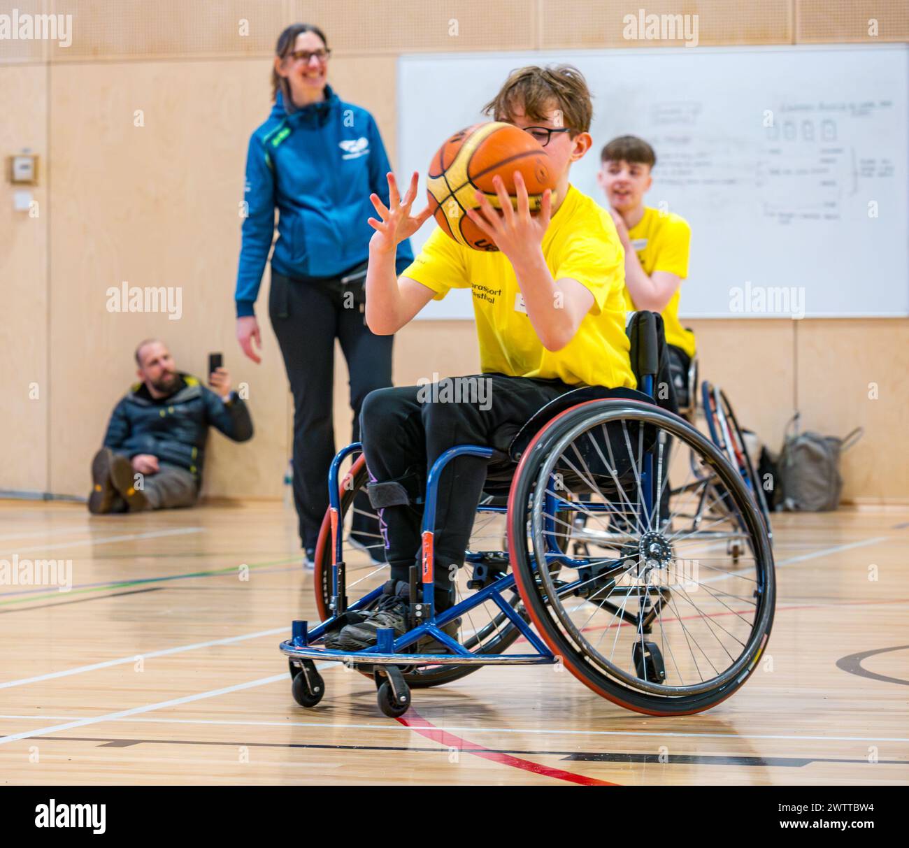 Winchburgh Academy, West Lothian, Scotland, UK, 19th March 2024 ...