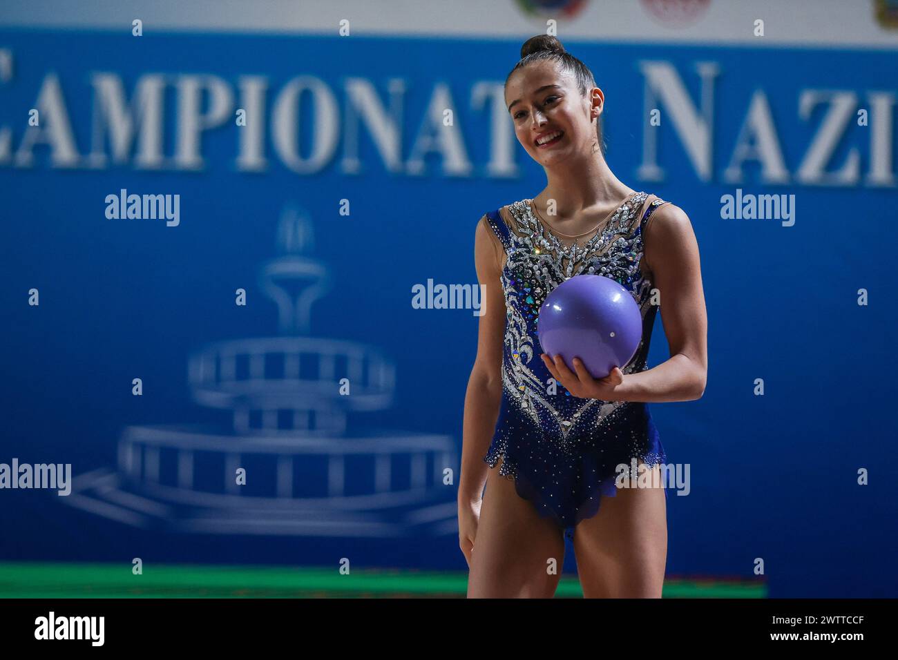 Ancona, Italy. 17th Mar, 2024. Viola Sella of Forza e Coraggio Milano ...