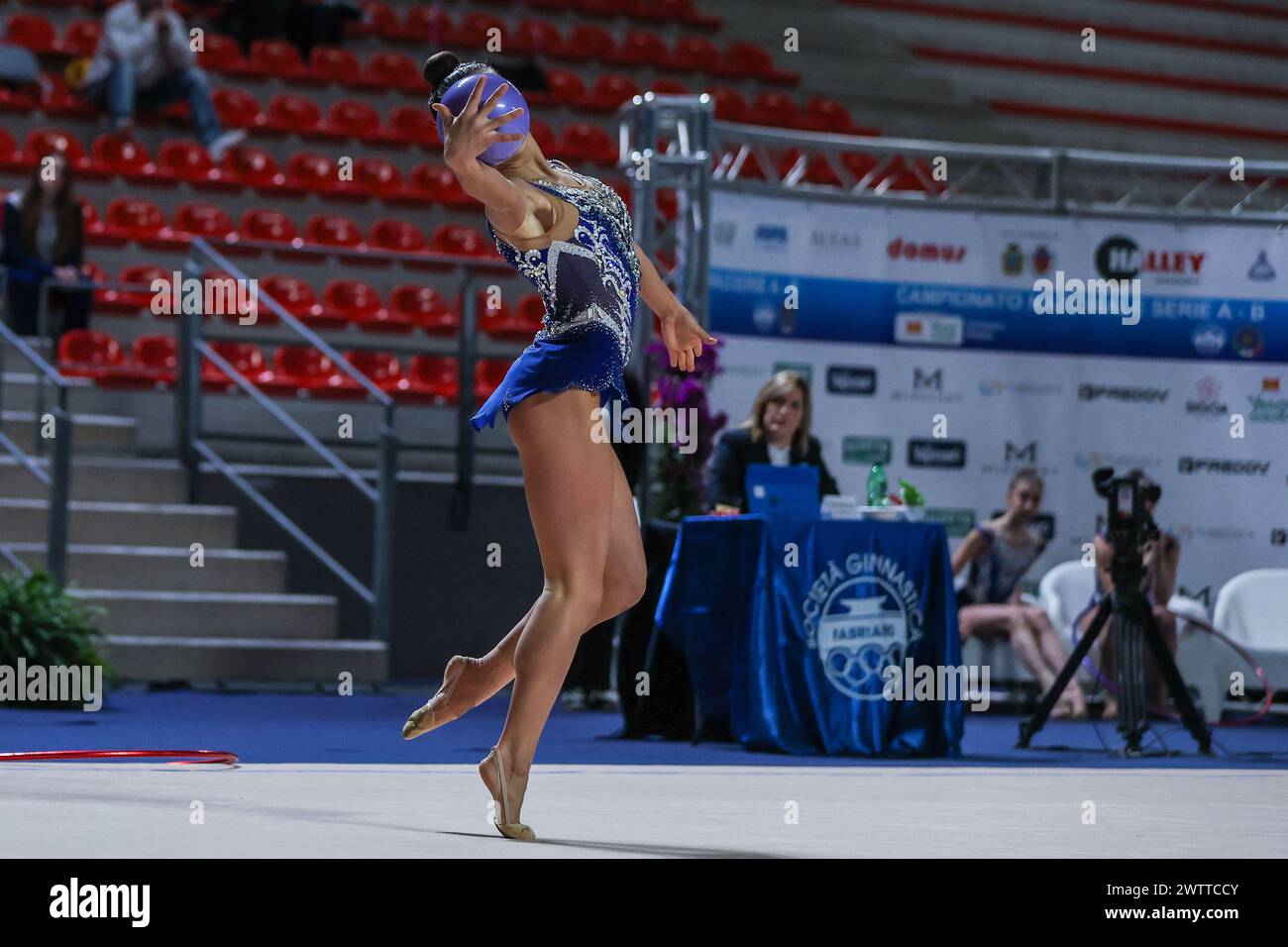 Ancona, Italy. 17th Mar, 2024. Viola Sella of Forza e Coraggio Milano ...