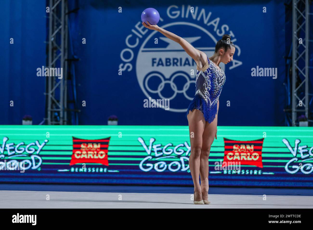 Ancona, Italy. 17th Mar, 2024. Viola Sella of Forza e Coraggio Milano ...