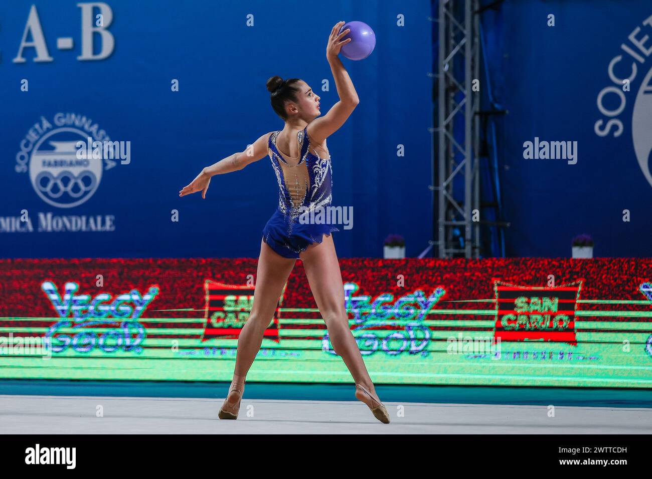 Ancona, Italy. 17th Mar, 2024. Viola Sella of Forza e Coraggio Milano ...