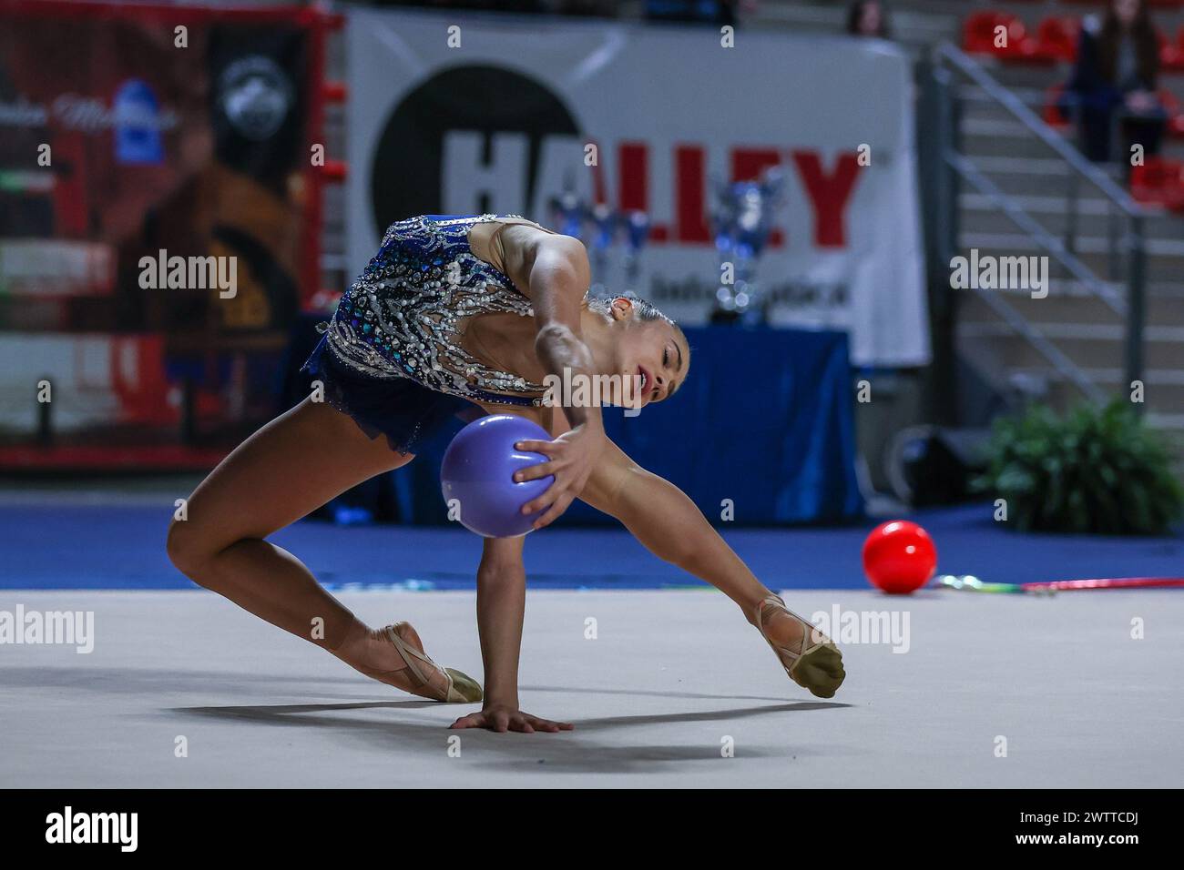 Ancona, Italy. 17th Mar, 2024. Viola Sella of Forza e Coraggio Milano ...
