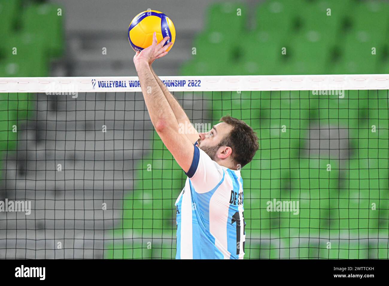 Luciano De Cecco (Argentina). Volleyball World Championship 2022 Stock ...