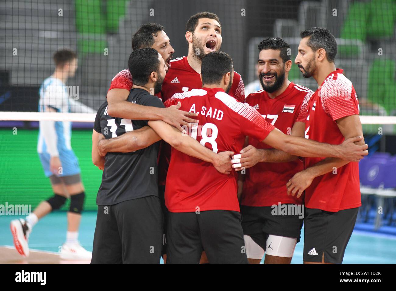 Egypt National Team. Volleyball World Championship 2022 Stock Photo - Alamy