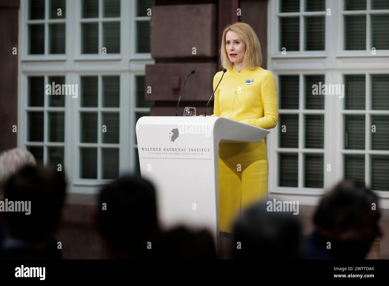 Katja Kallas, Prime Minister of Estonia, photographed during the ...