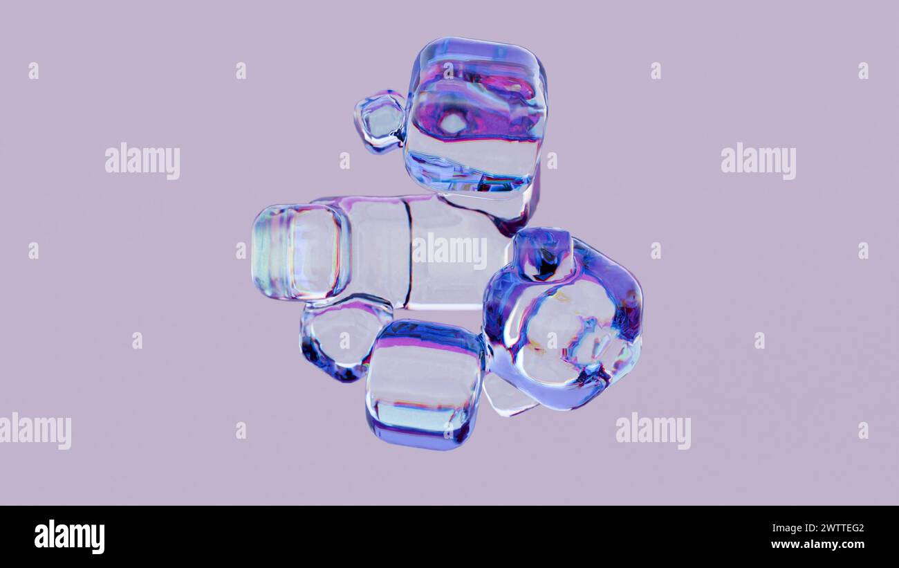 Abstract shapes in soft hues of lavender hi-res stock photography and ...