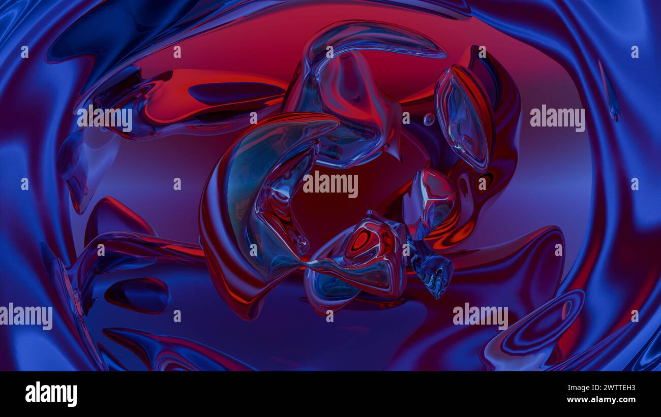Silken Whispers: The Serenity of Abstract Curves Stock Photo - Alamy