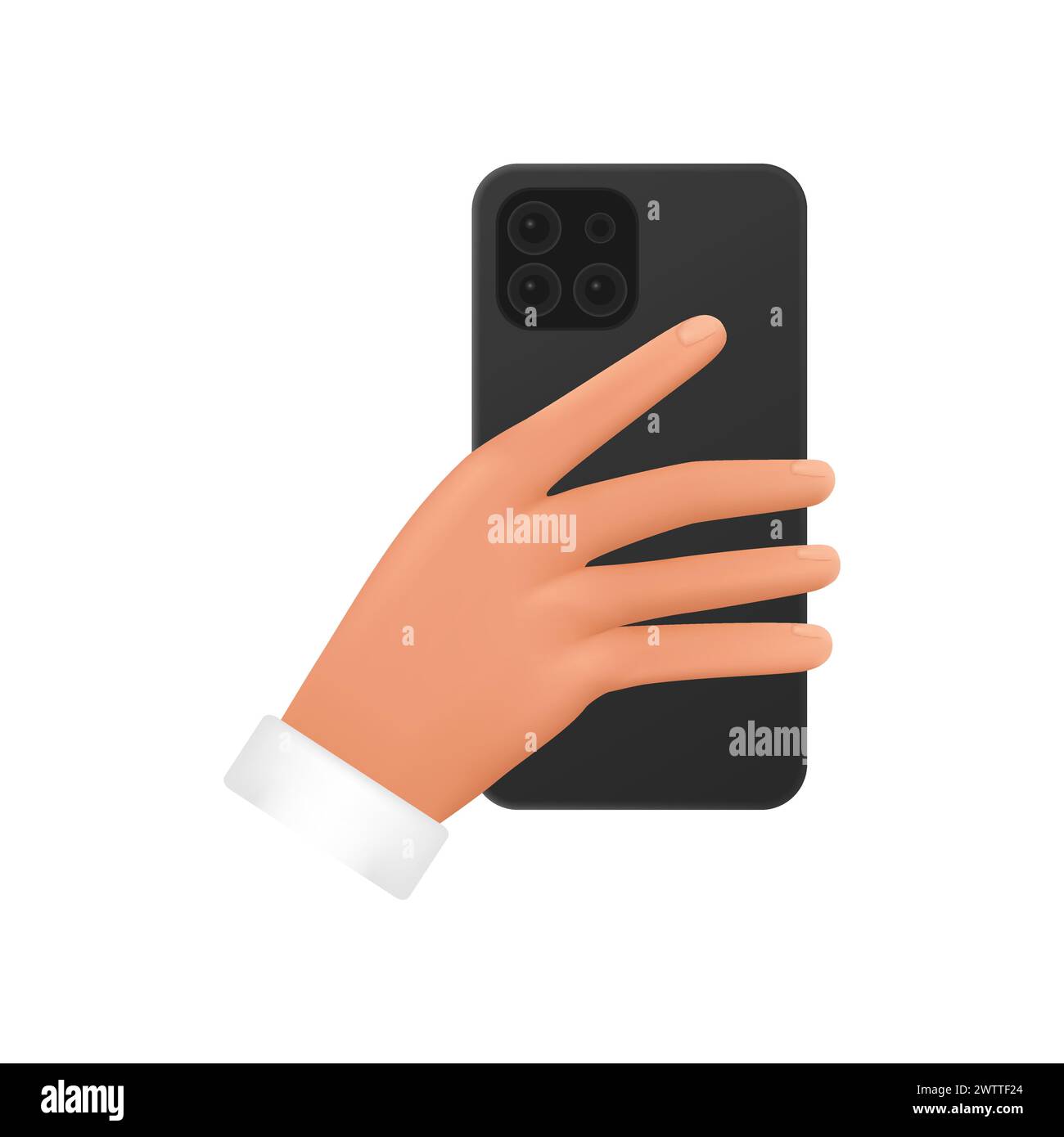 Using phone to take photo or picture Stock Vector Images - Alamy