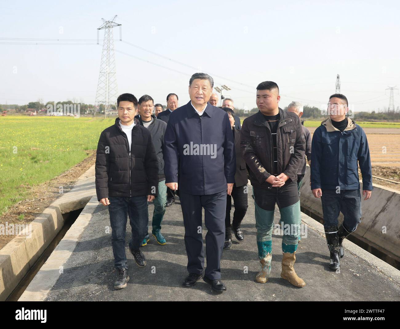 Changde, China's Hunan Province. 19th Mar, 2024. Chinese President Xi ...