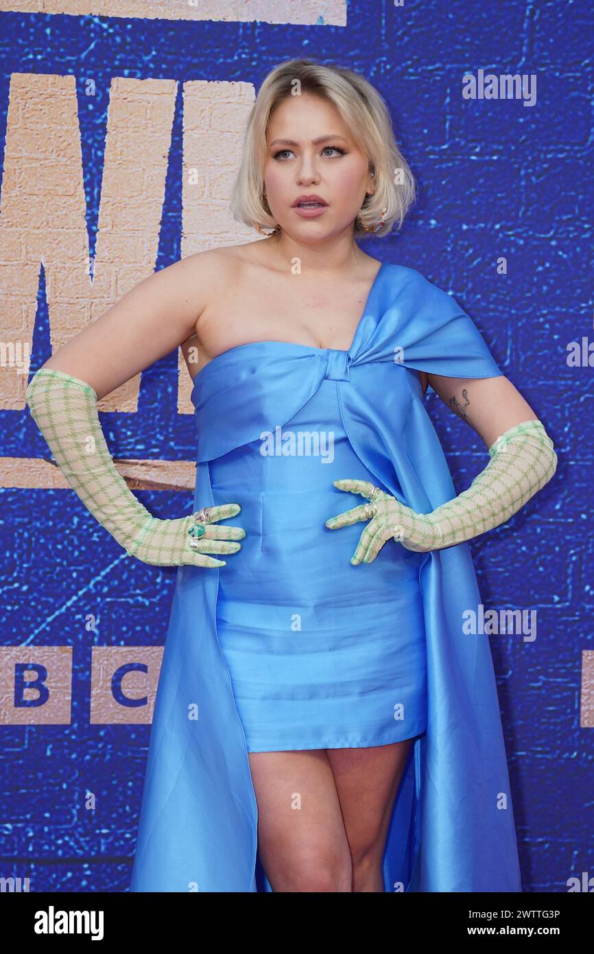 Eve Austin attending a screening of new BBC series This Town, at Birmingham Town Hall. Picture ...