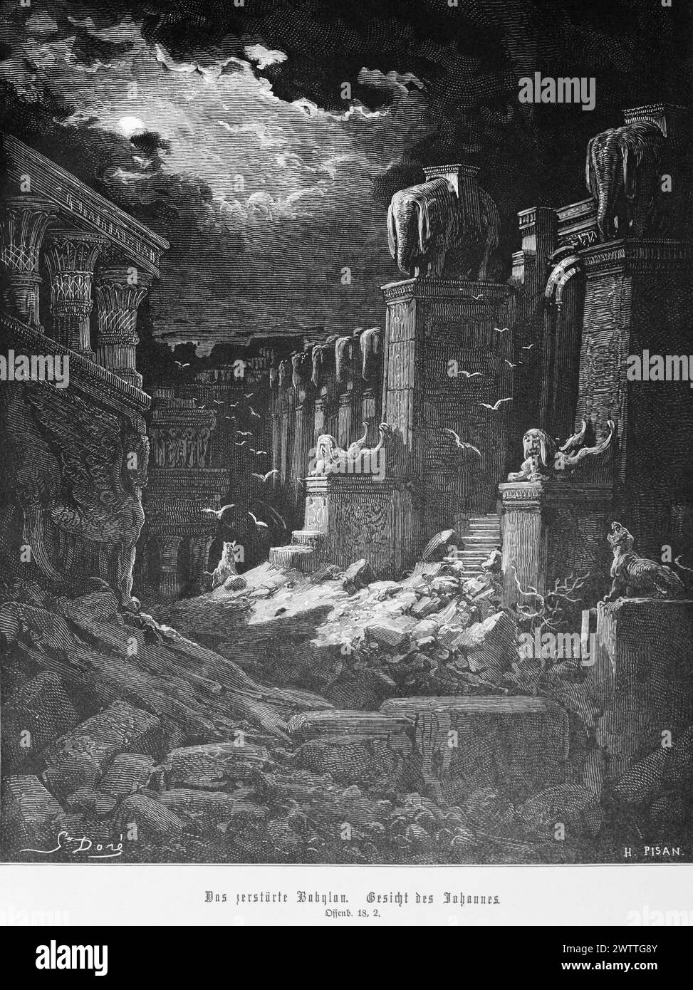 Destruction of babylon hi-res stock photography and images - Alamy