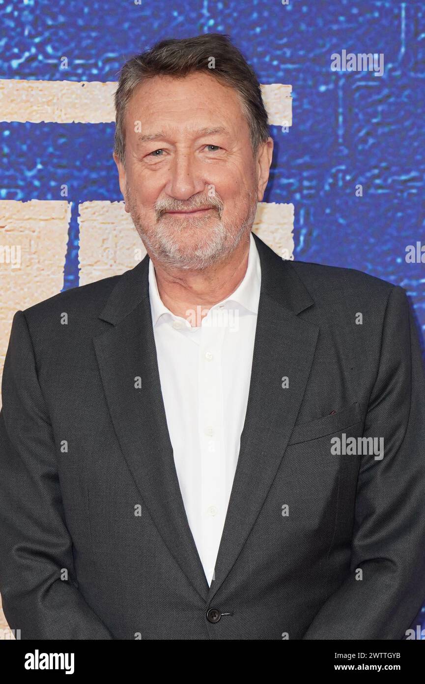 Screenwriter and producer Steven Knight attending a screening of new ...