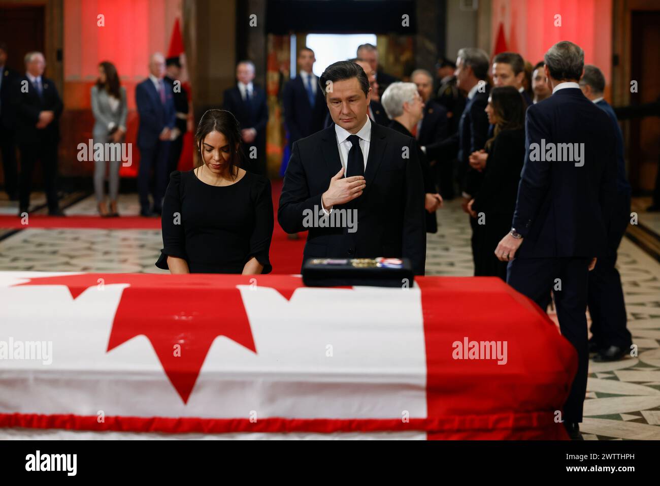 Ottawa, Canada. 19th Mar, 2024. Conservative Leader Pierre Poilievre ...