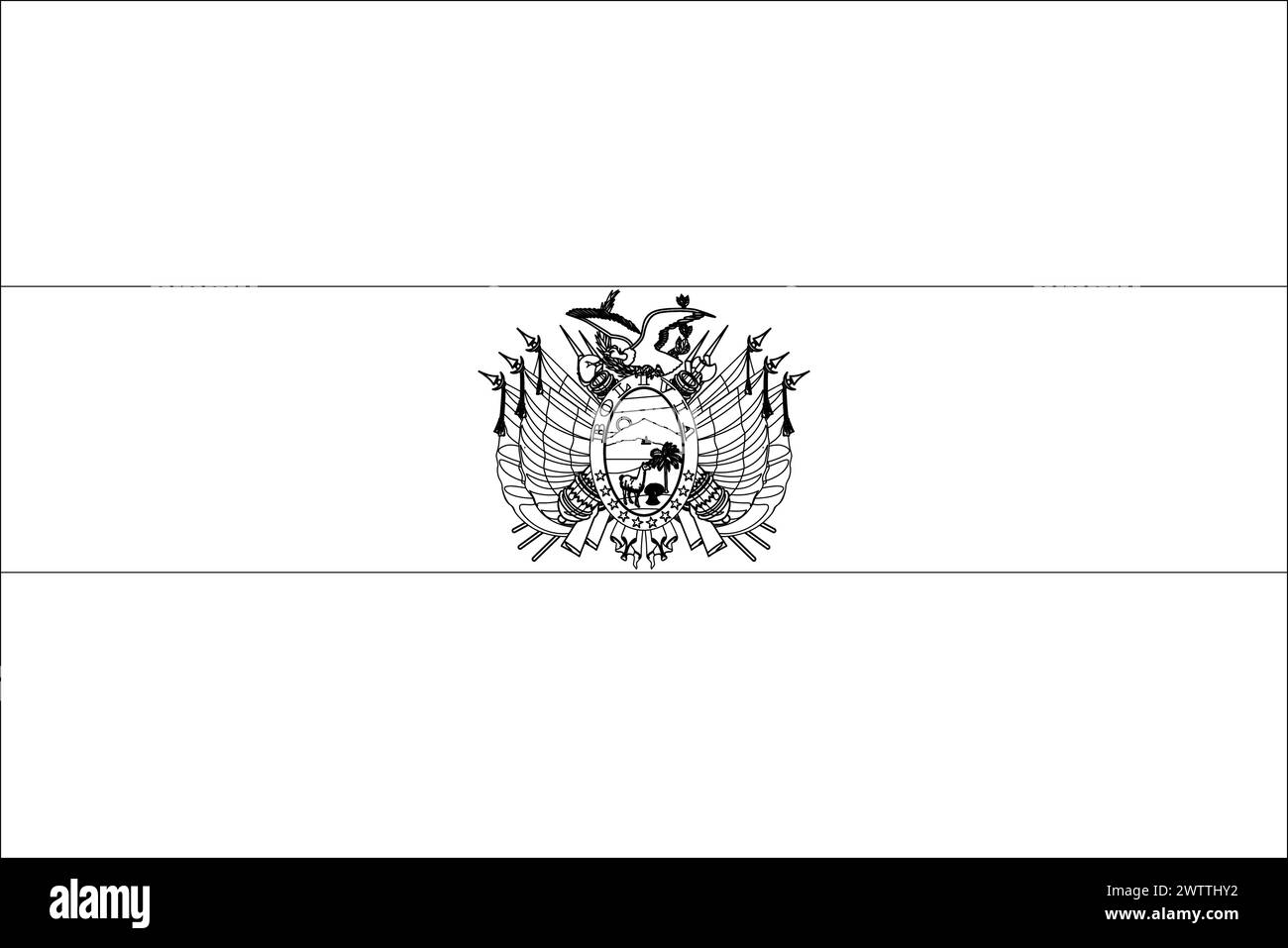 Coloring Flag Of Bolivia Bolivia Lapbook For Early Learners A