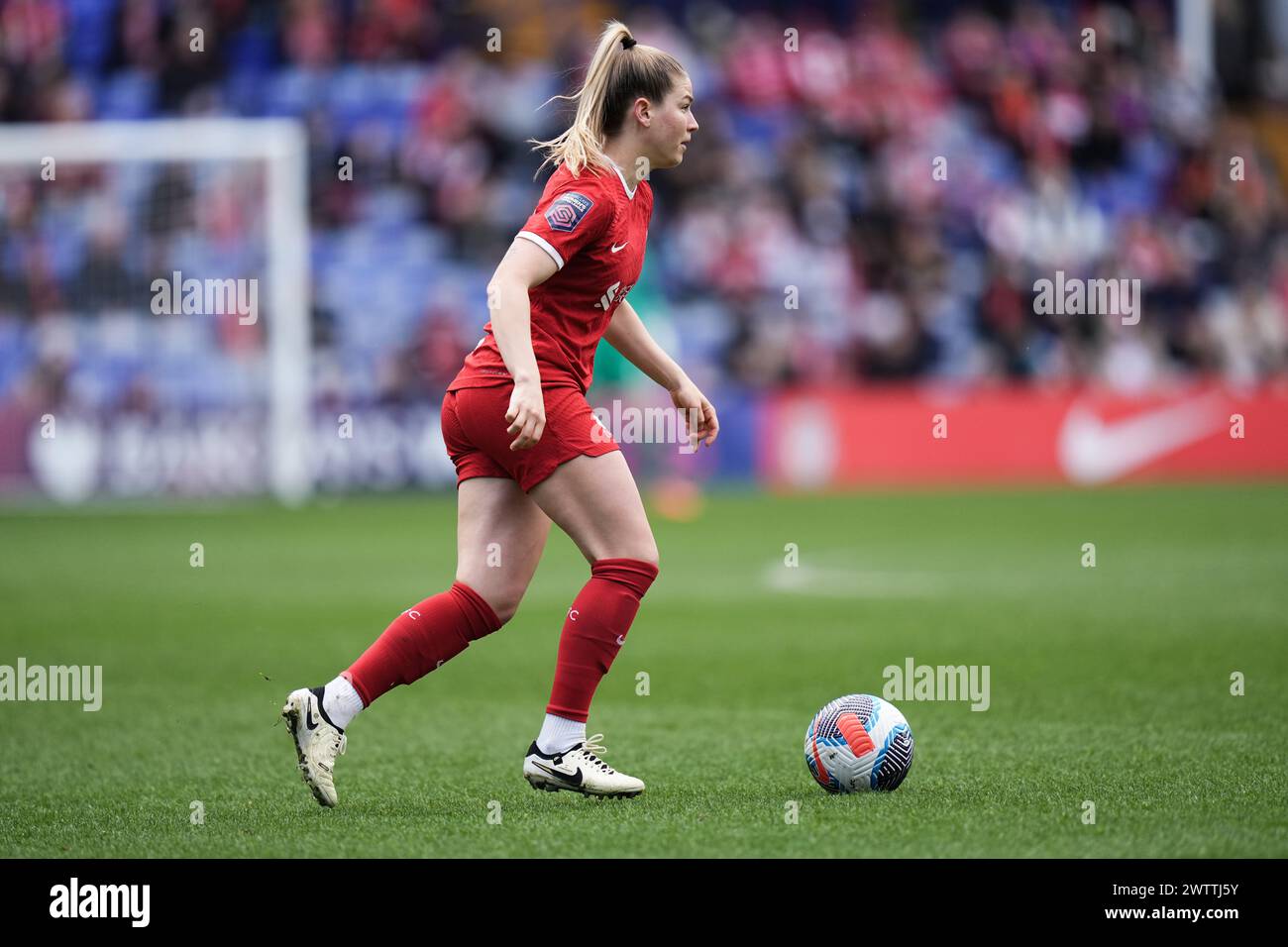 Liverpool FC v West Ham United FC Barclays Womens Super League PRENTON PARK TRANMERE ENGLAND ...
