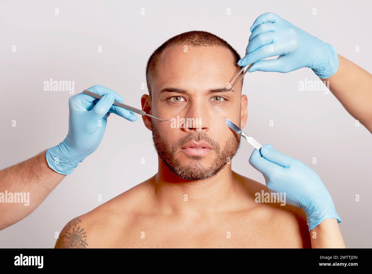 Dermatology tools hi-res stock photography and images - Alamy