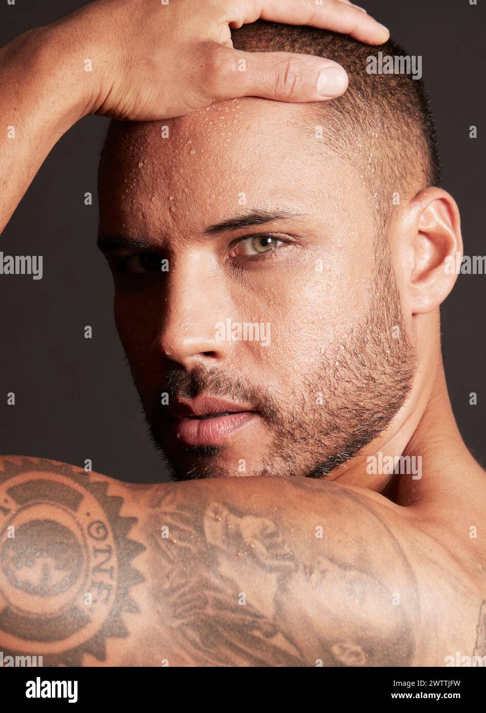 Tattooed hi-res stock photography and images - Alamy