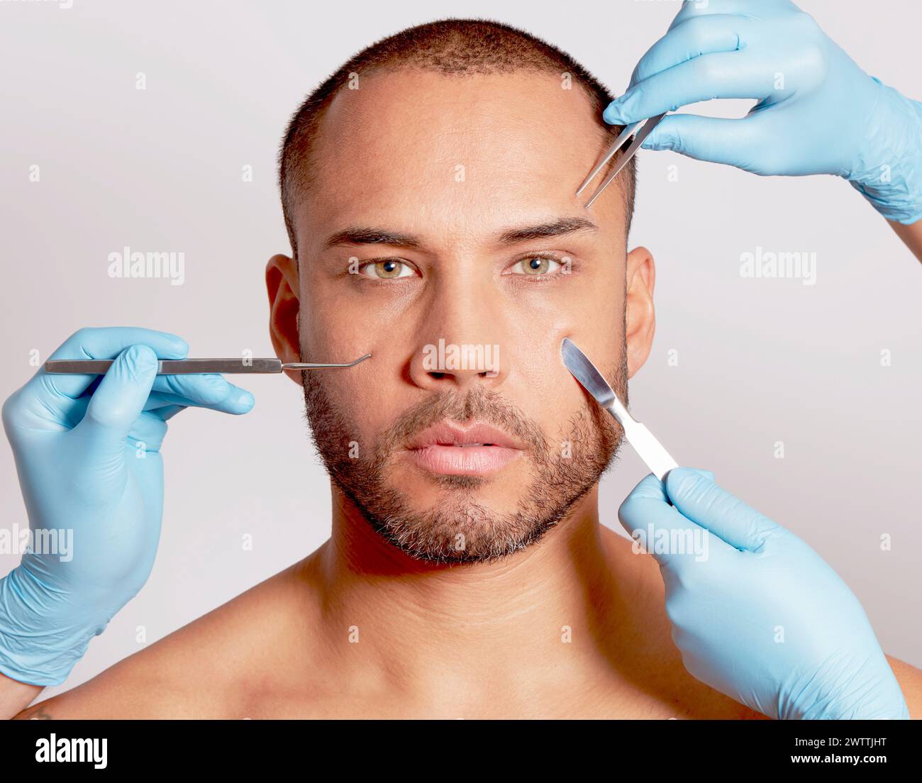 Facial treatment not mask hi-res stock photography and images - Alamy