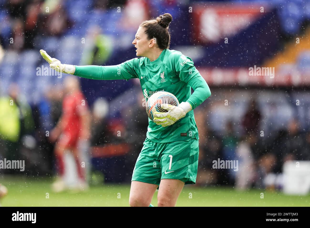 Liverpool FC v West Ham United FC Barclays Womens Super League PRENTON PARK TRANMERE ENGLAND ...