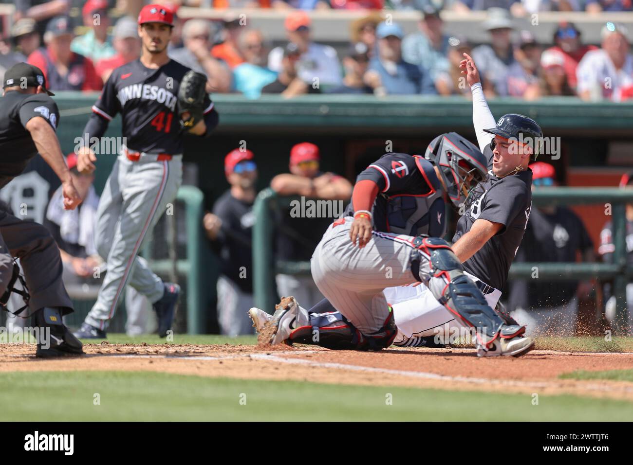 Lakeland, USA. 12th Mar, 2024. Lakeland FL USA; Detroit Tigers ...