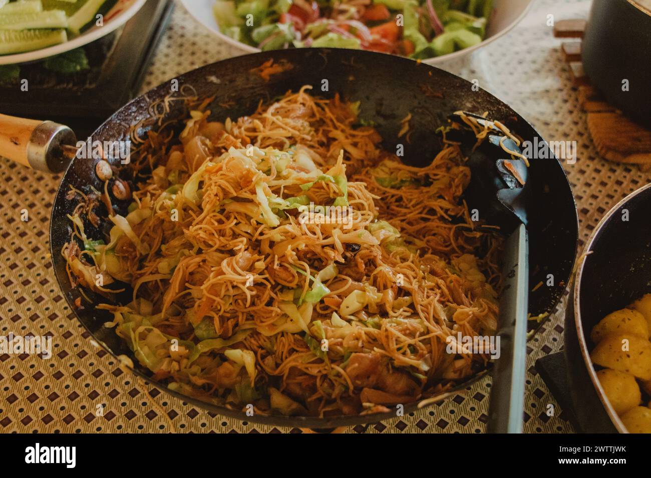 Yakisoba traditional asian pasta hi-res stock photography and images ...