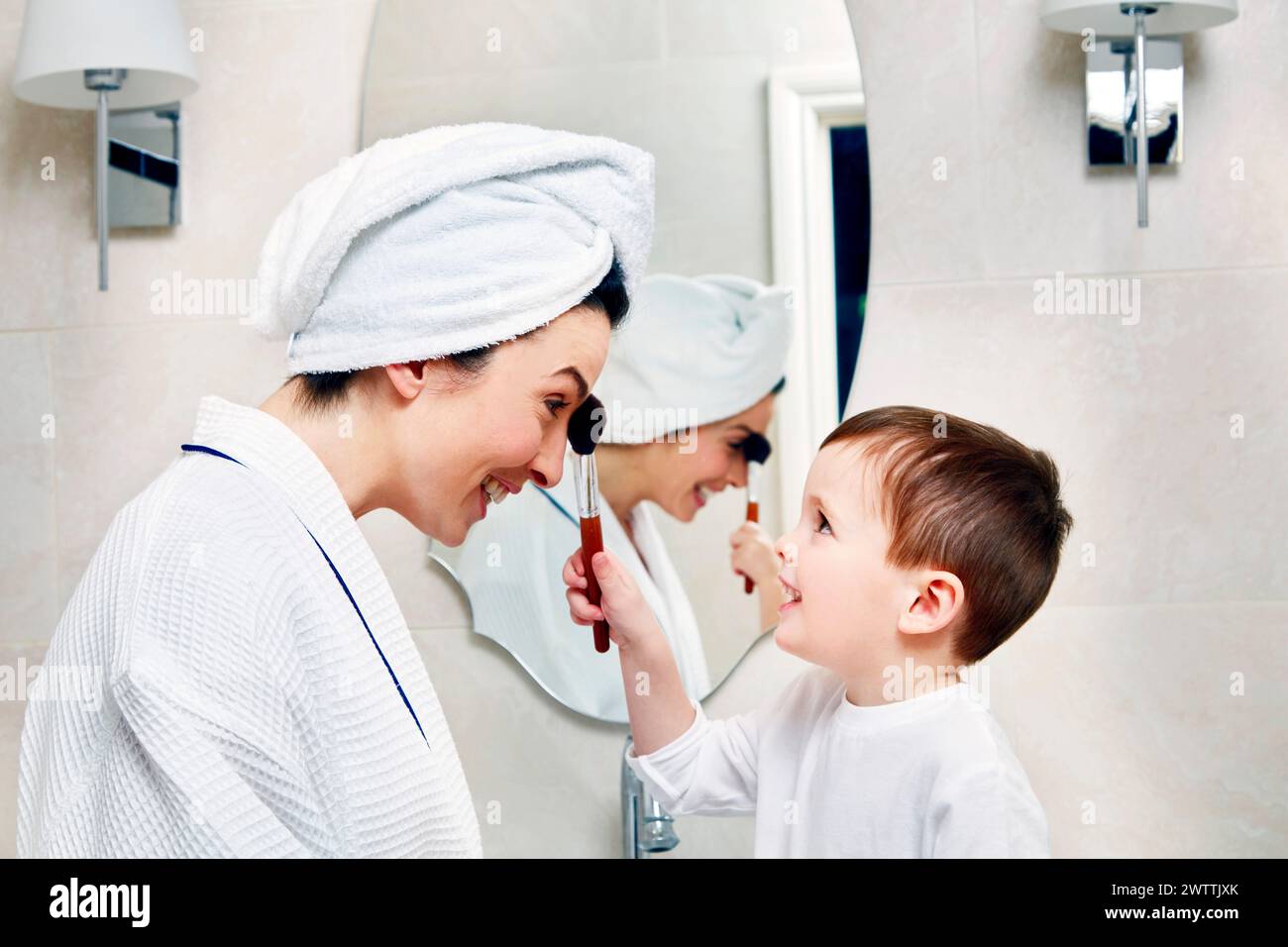 Womchild bathroom hi-res stock photography and images - Alamy