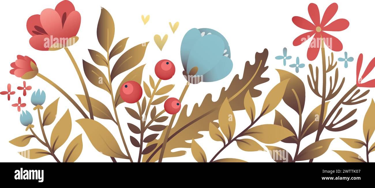 Botany vegetation Cut Out Stock Images & Pictures - Alamy