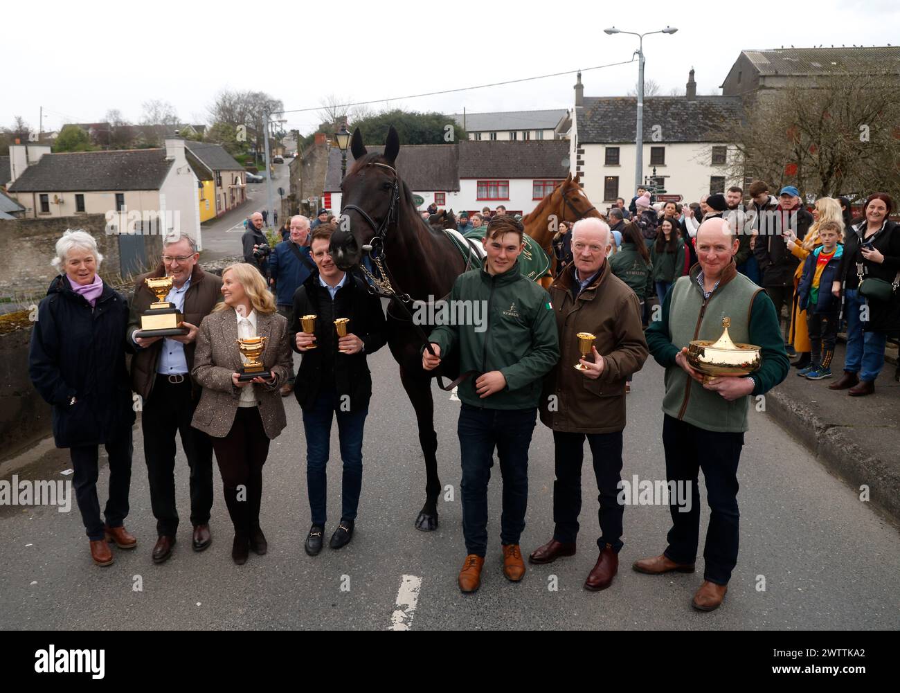 Owners Greg Turley, Audrey Turley, jockey Paul Townend, 2024 Boodles ...
