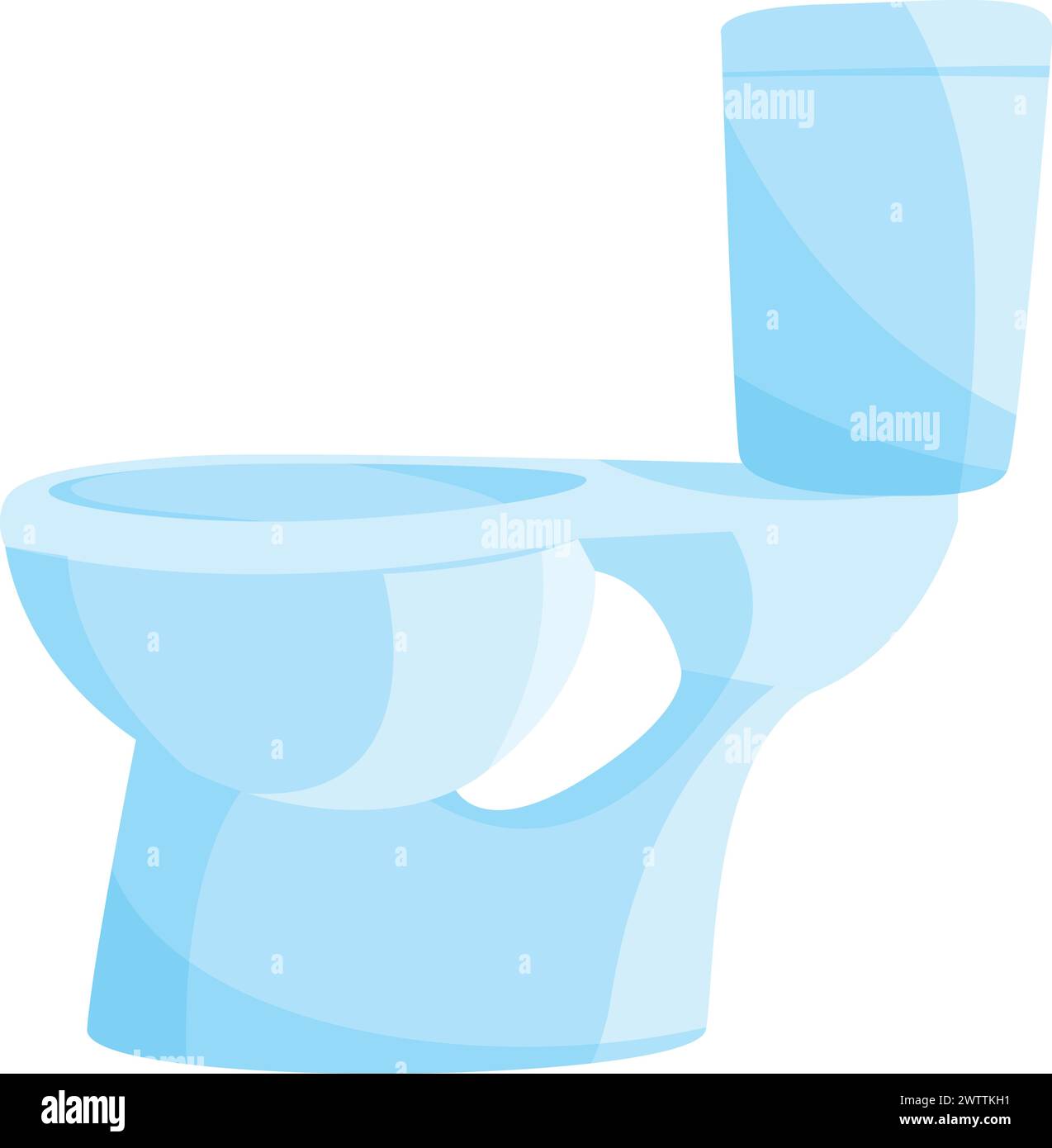 Toilet cartoon icon. Lavatory bowl. Restroom basin Stock Vector Image ...