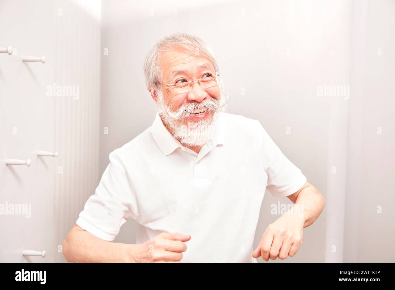 Approachable man smiling hi-res stock photography and images - Alamy