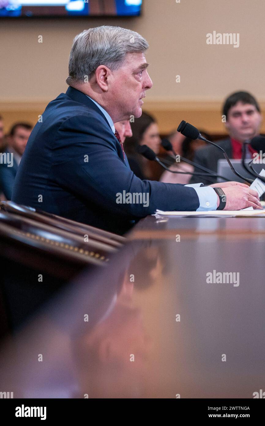 Washington, United States. 19th Mar, 2024. Former Chairman of the Joint ...