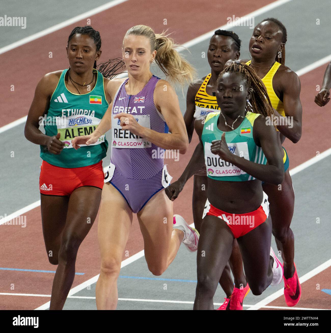 Habitam Alemu and Tsige Duguma of Ethiopia, Jemma Reekie of Great ...