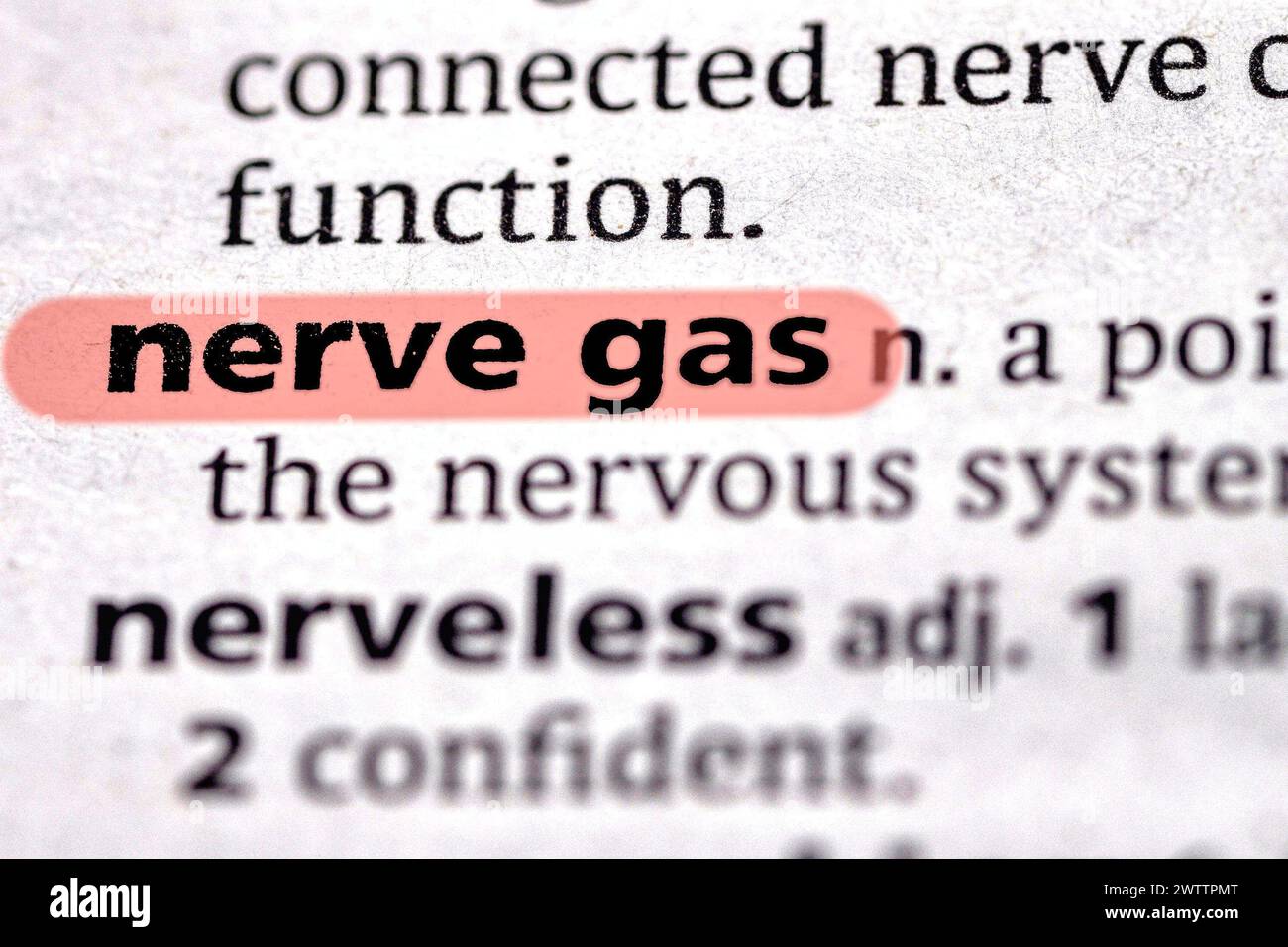 Nerve gas hi-res stock photography and images - Alamy