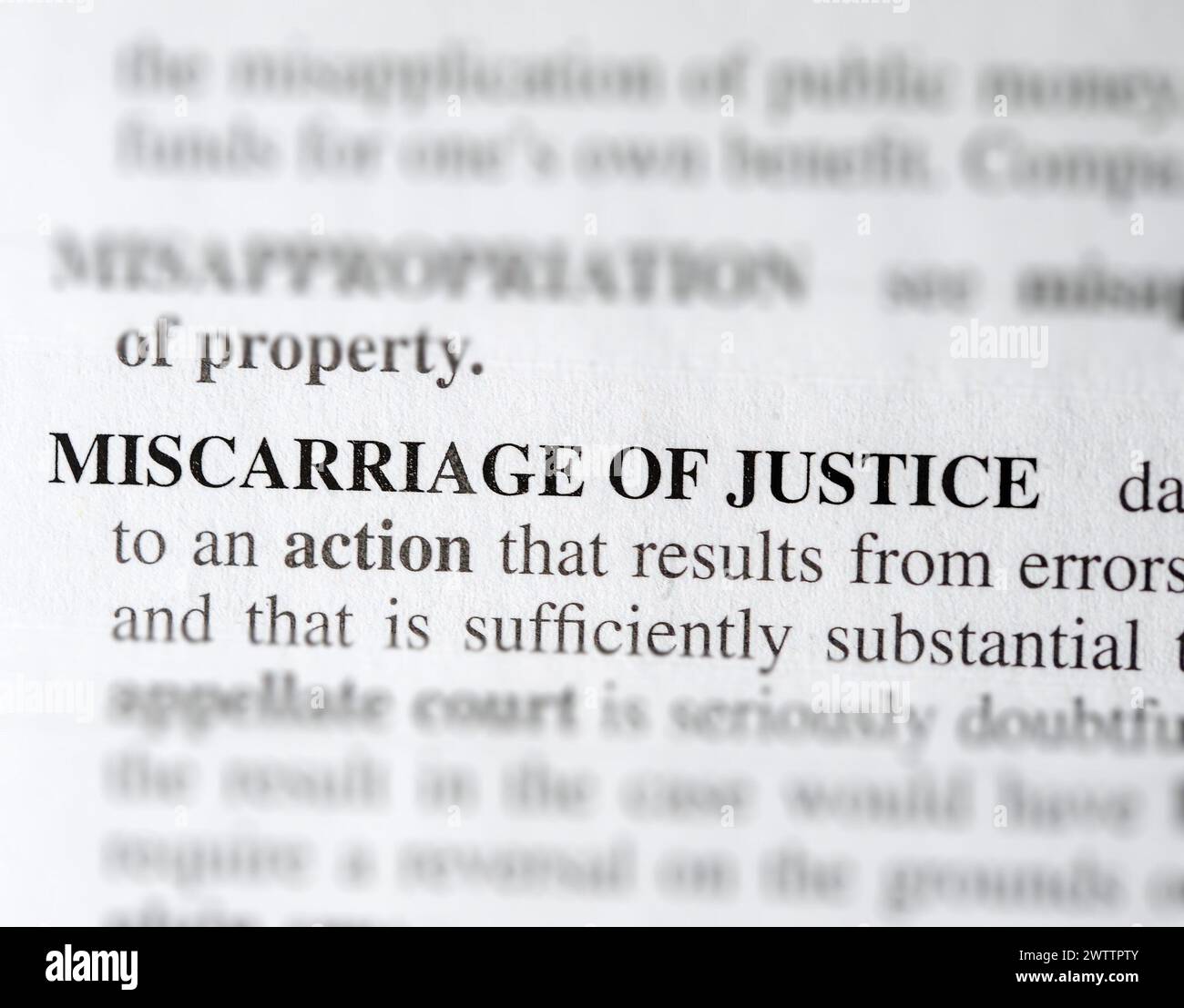 Miscarriage of justice hi-res stock photography and images - Alamy