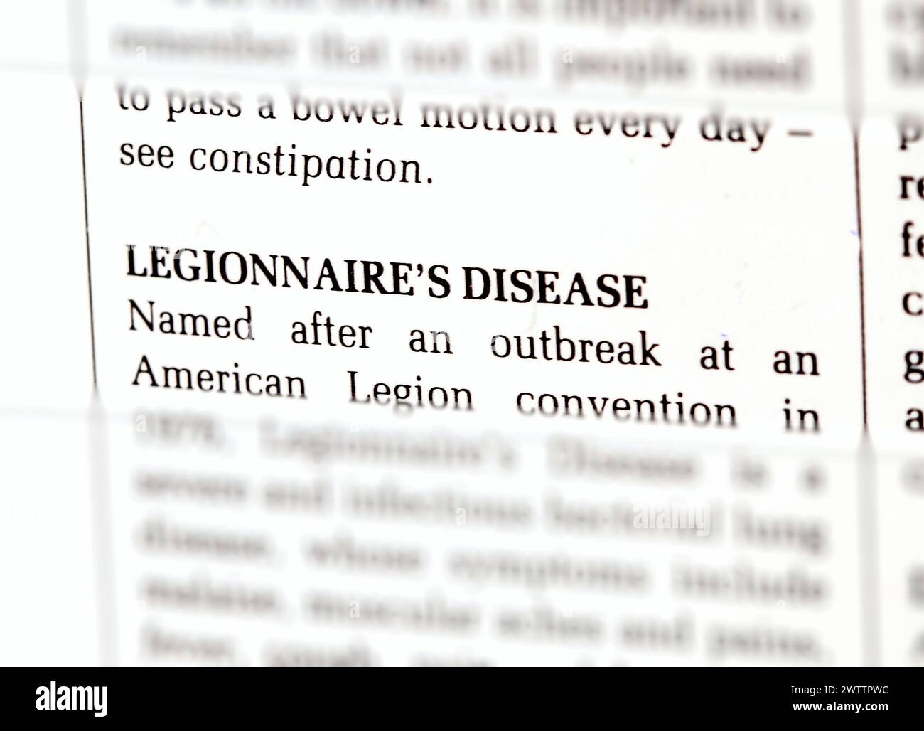 Legionnaires disease hi-res stock photography and images - Alamy