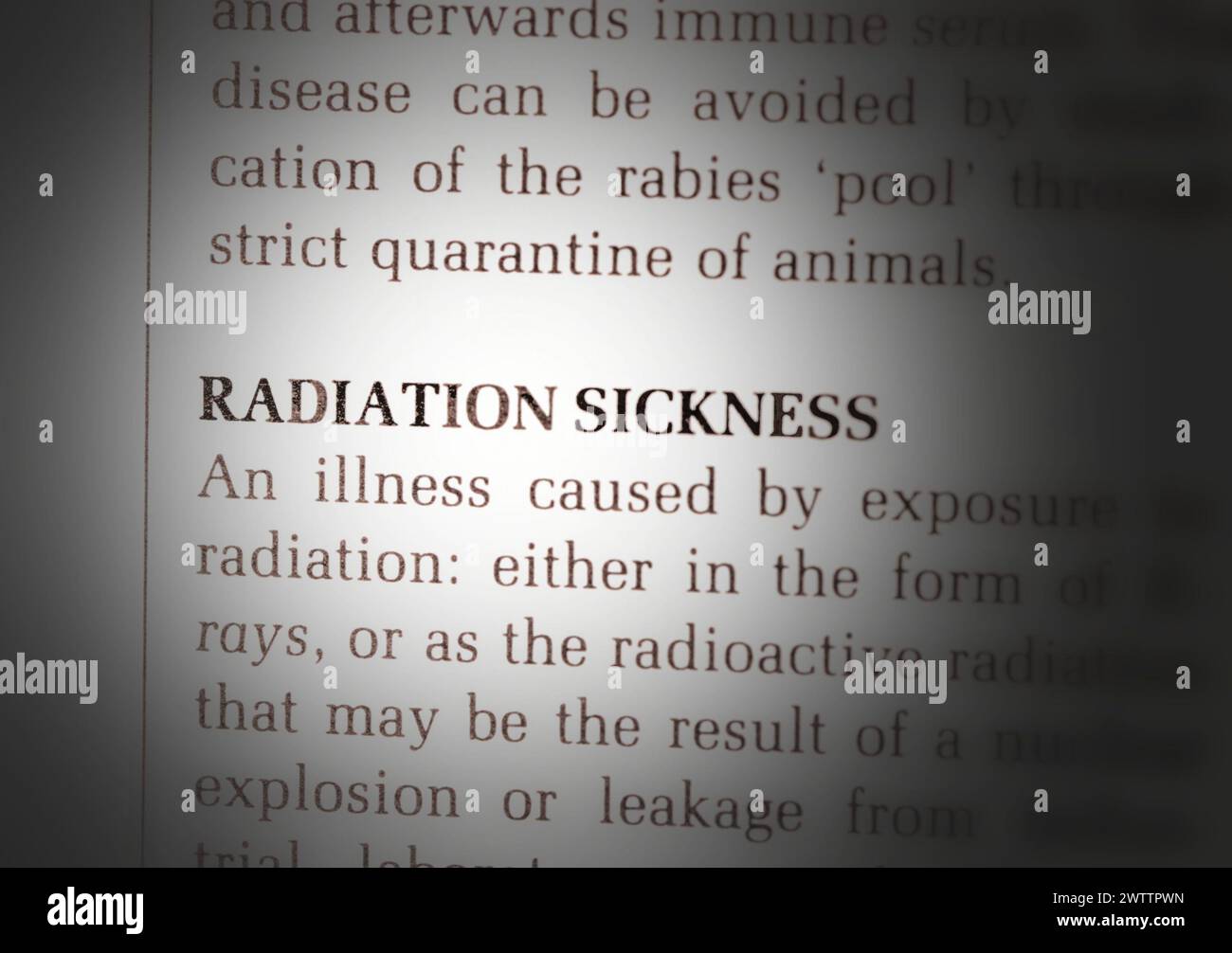 Radiation sickness hi-res stock photography and images - Alamy
