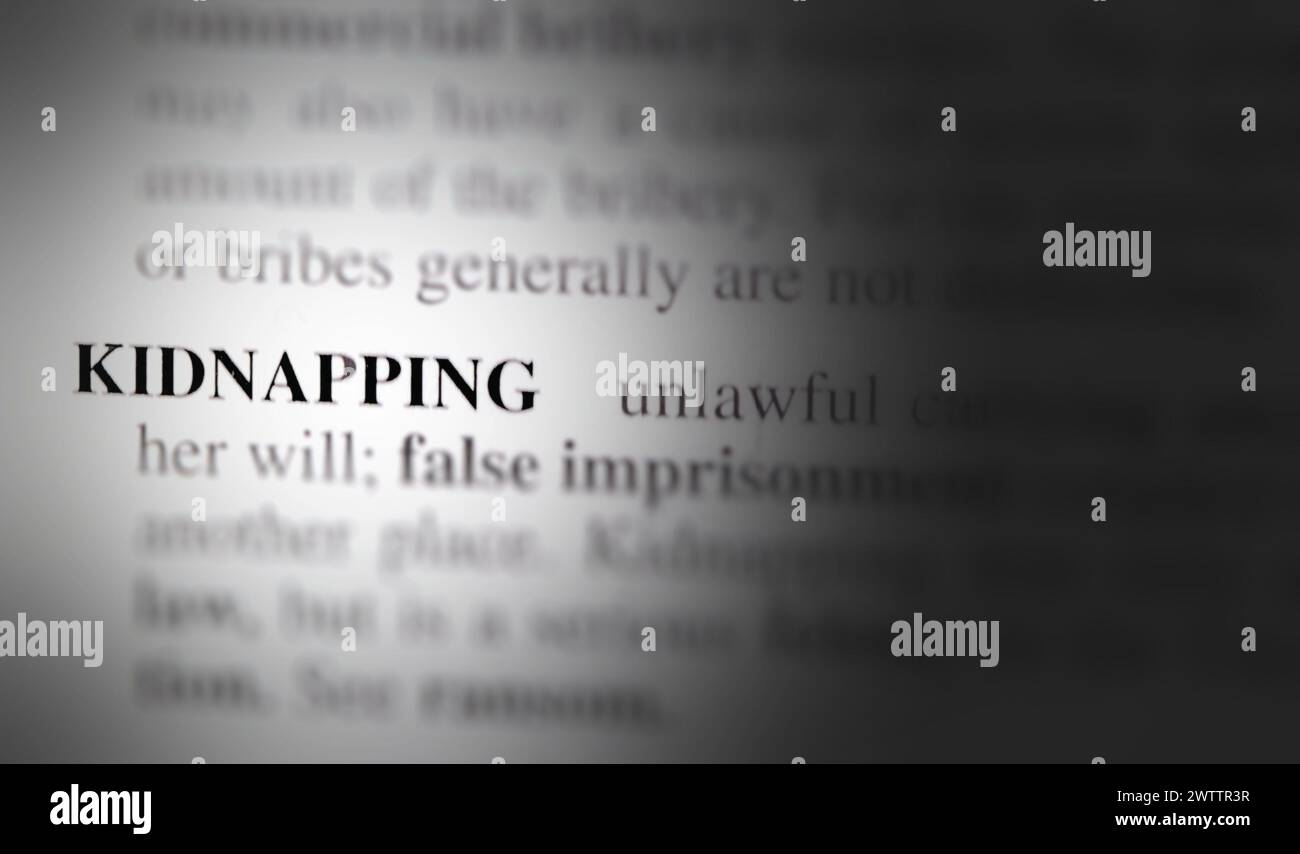 Kidnapping hi-res stock photography and images - Alamy