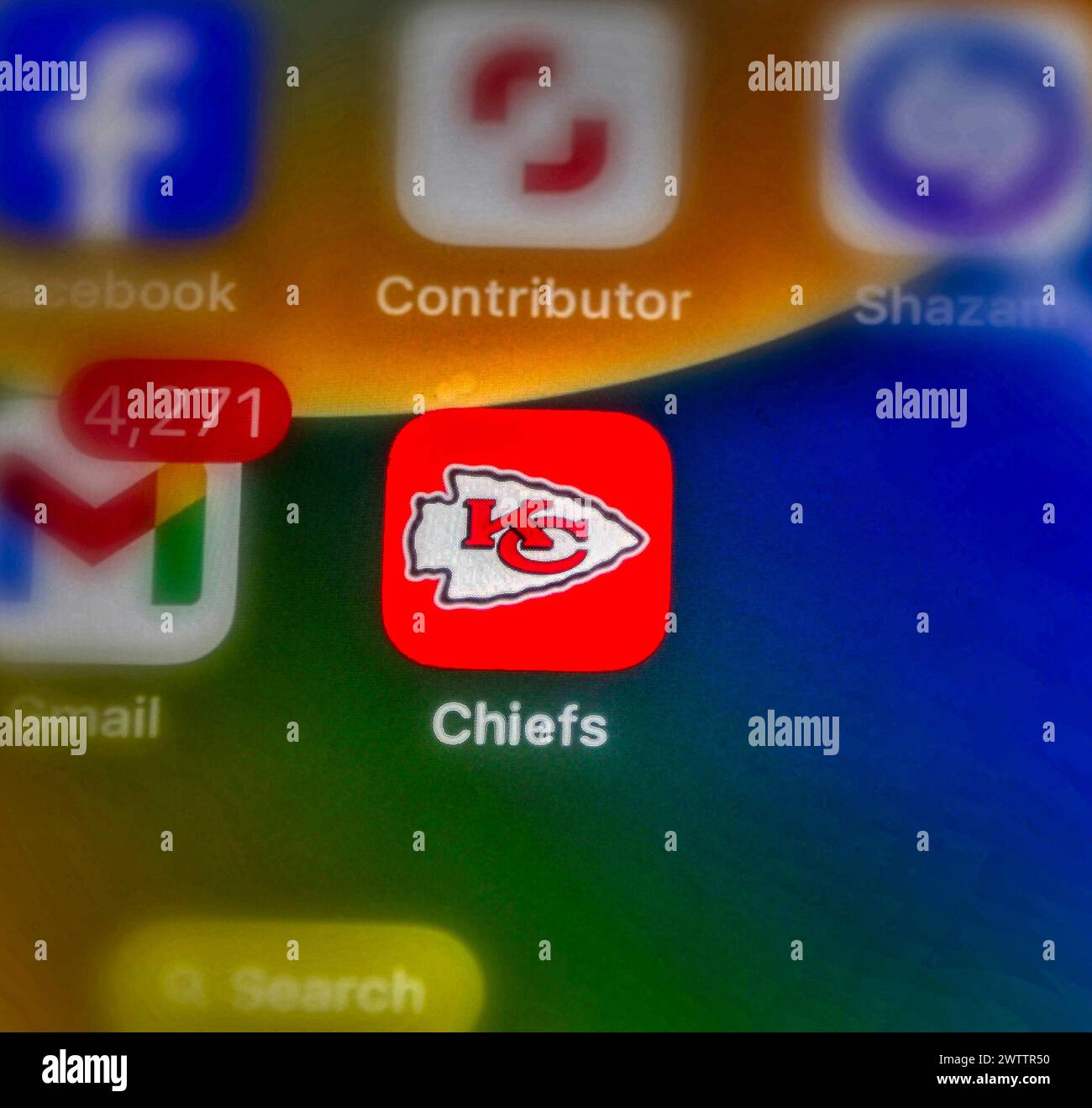 Superbowl chiefs hi-res stock photography and images - Alamy