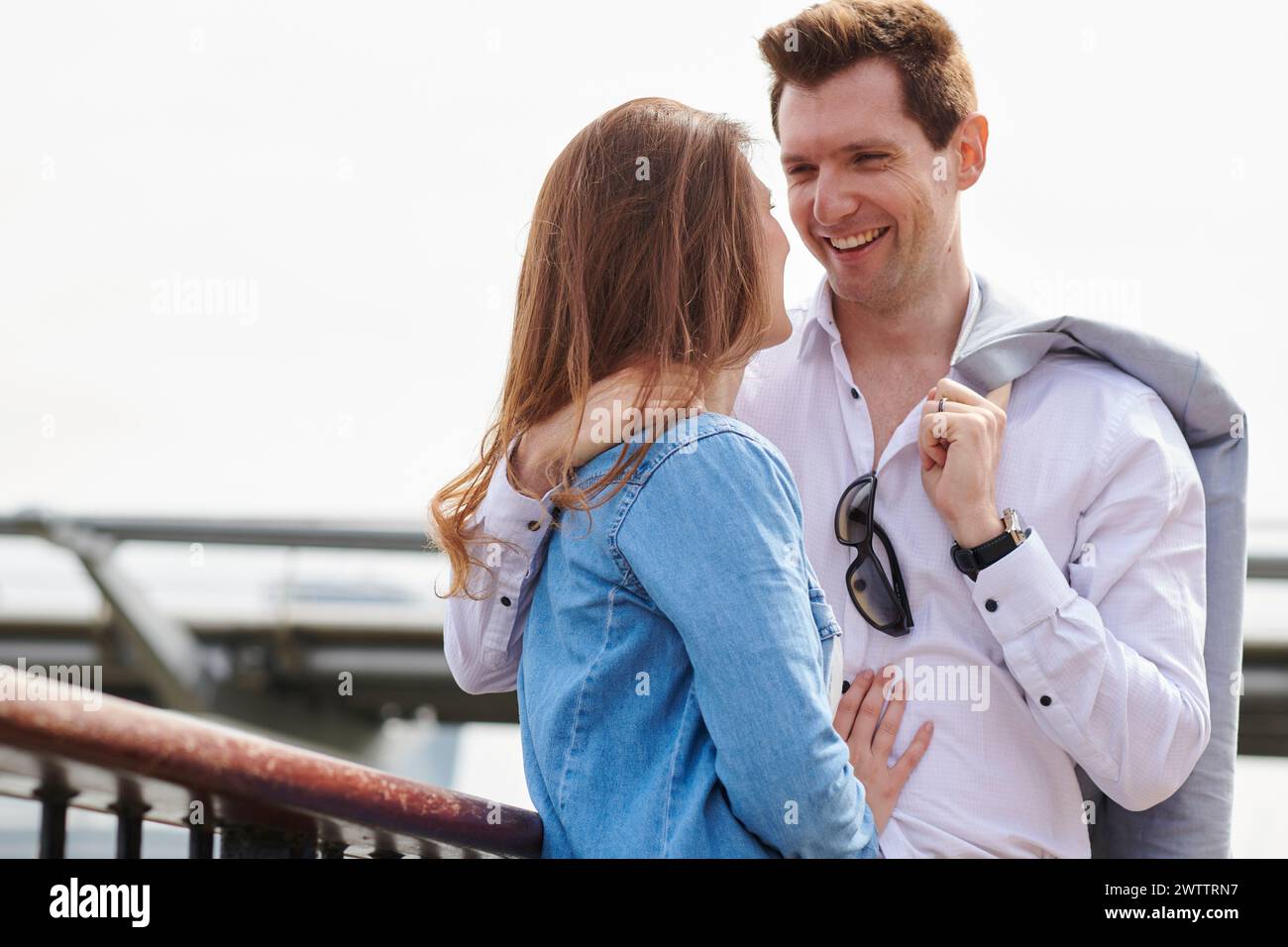 Sharing joyful moment hi-res stock photography and images - Alamy