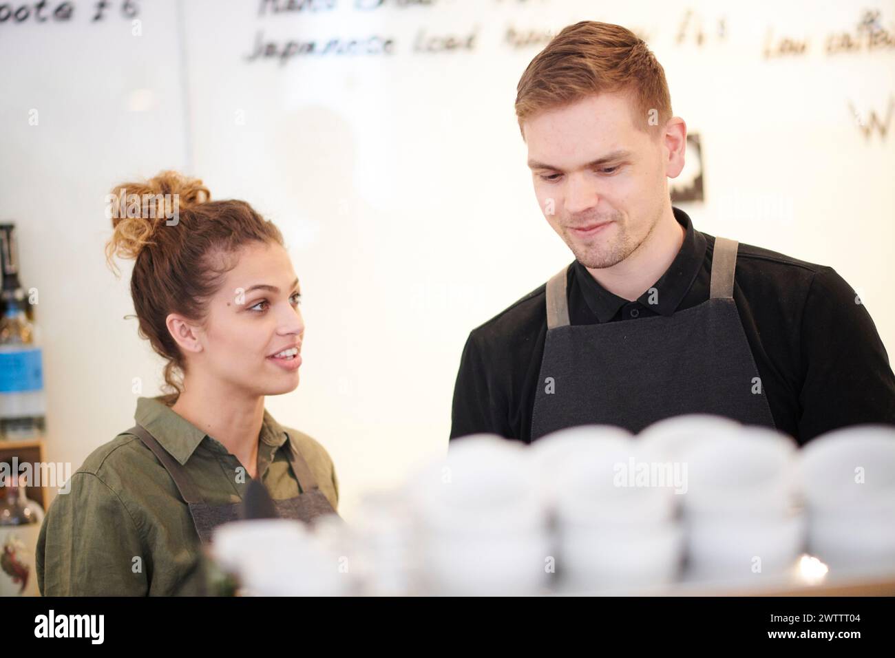 Cafe counter hi-res stock photography and images - Alamy