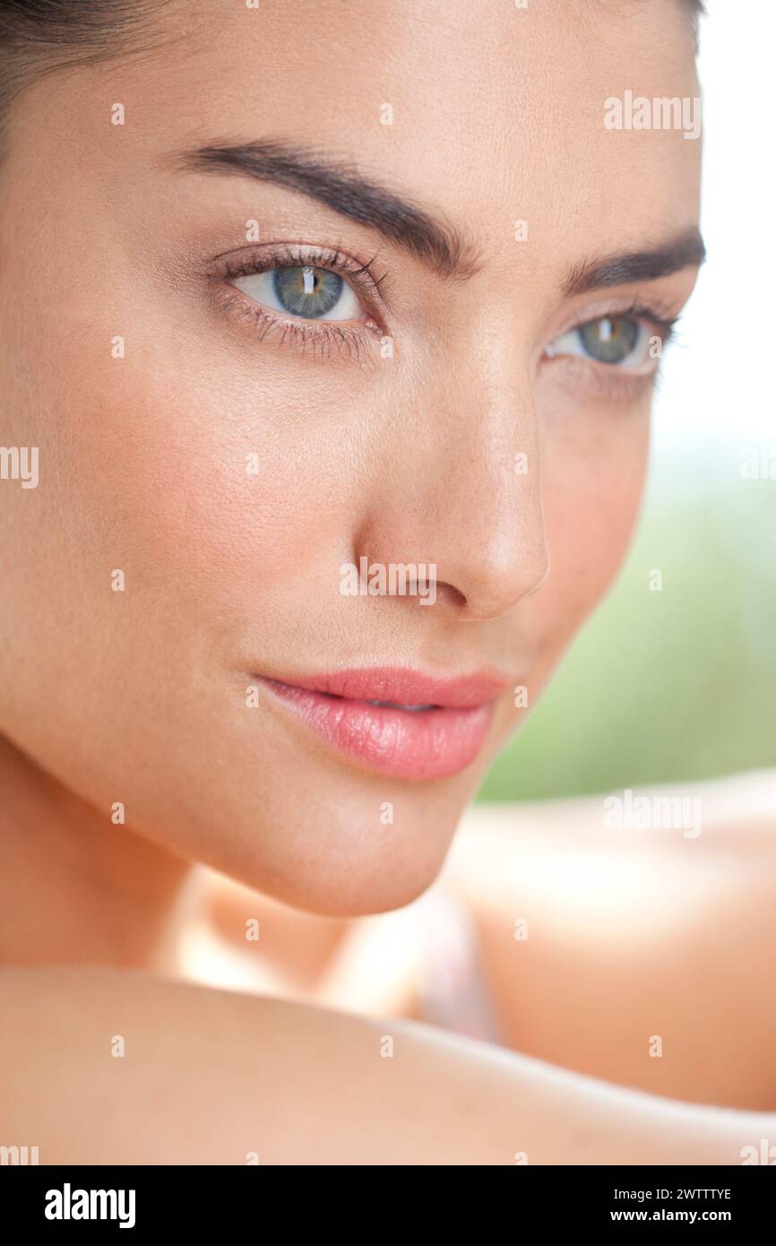Portrait clear eyes hi-res stock photography and images - Alamy