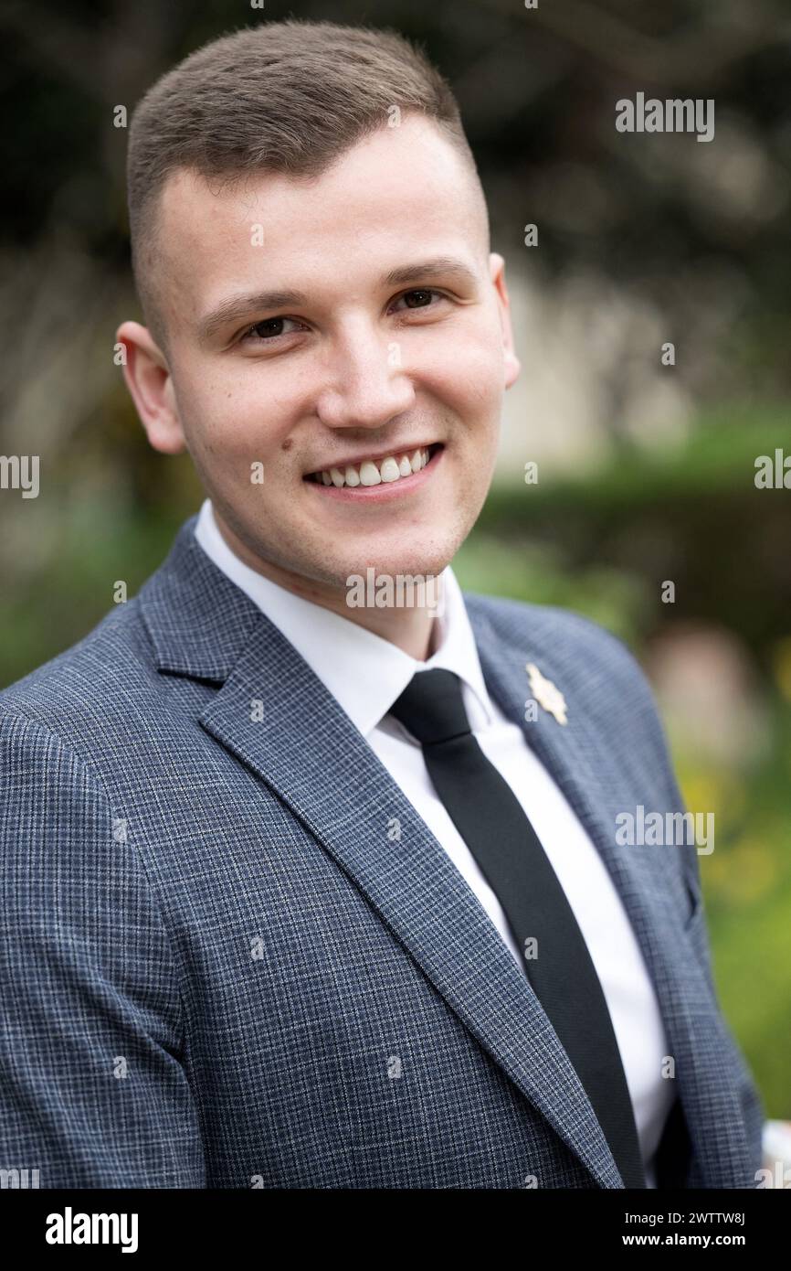 Paris, France. 18th Mar, 2024. Deputy of the group Rassemblement ...