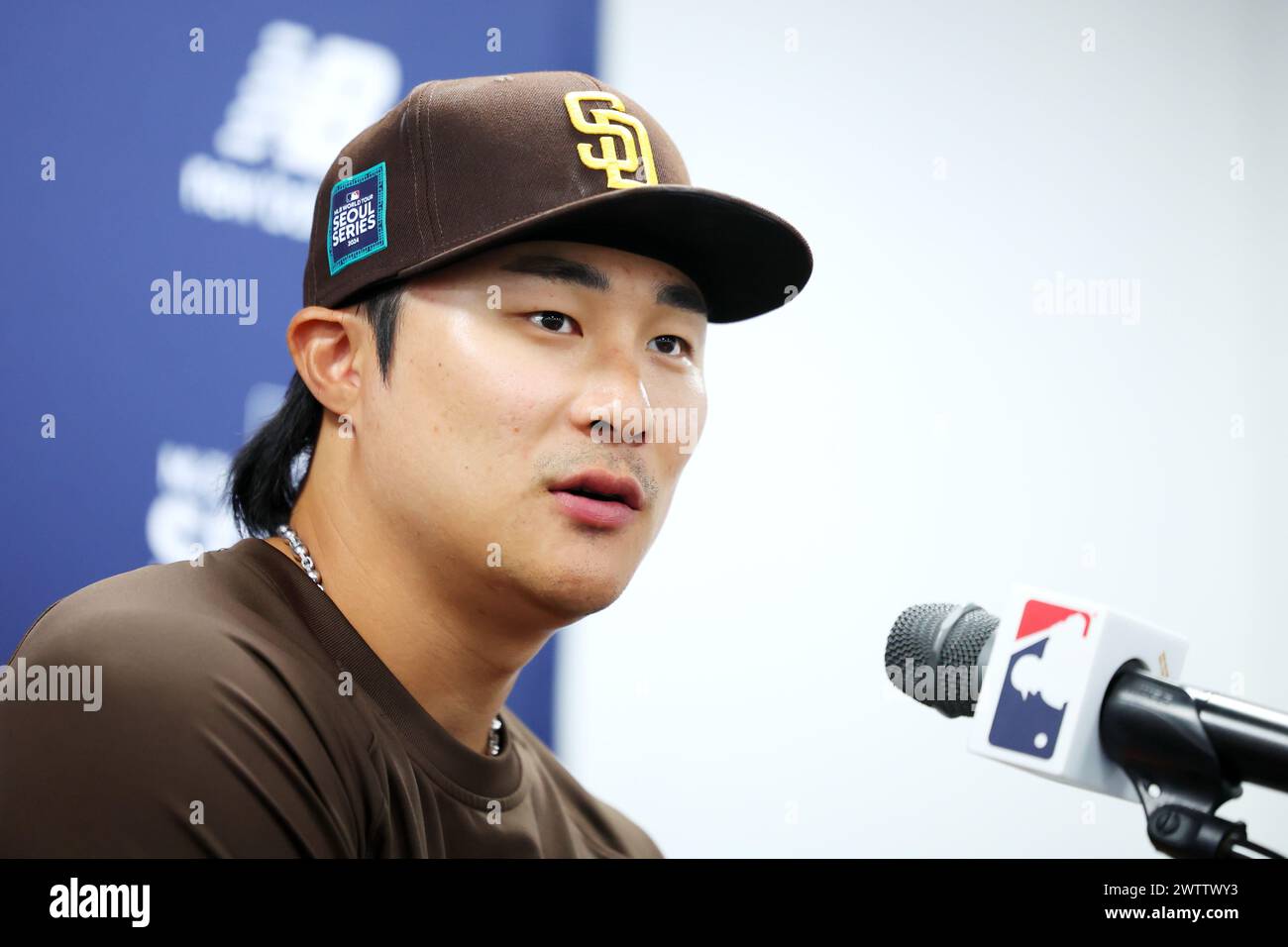 Gocheok Sky Dome, Seoul, South Korea. 18th Mar, 2024. Ha-Seong Kim ...