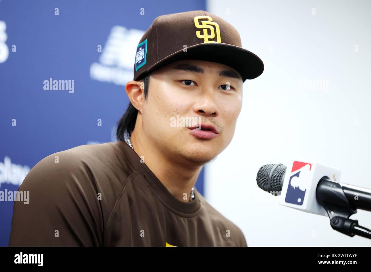 Gocheok Sky Dome, Seoul, South Korea. 18th Mar, 2024. Ha-Seong Kim ...