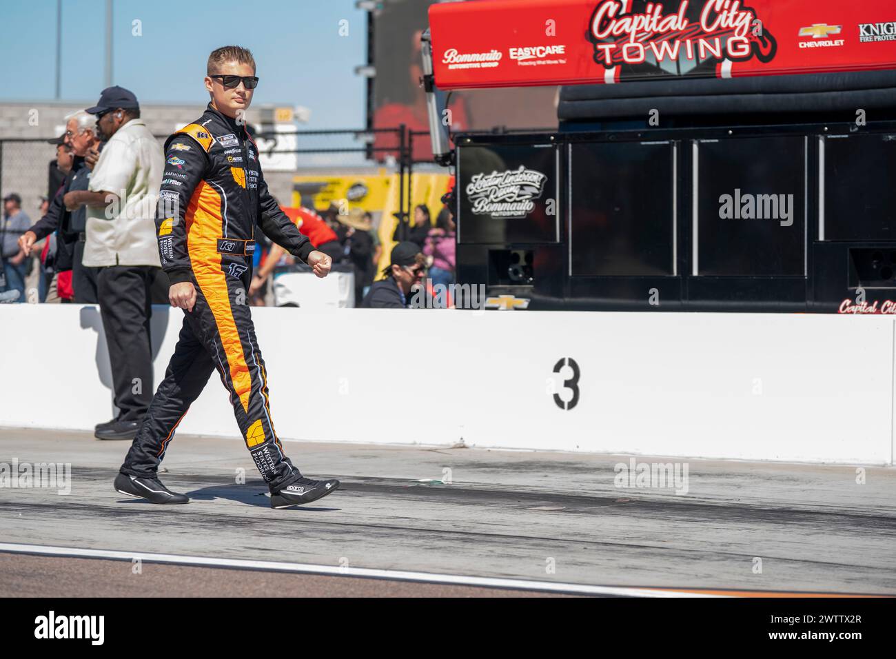 Derek Kraus takes to the track to qualify for the Shriners Children's ...