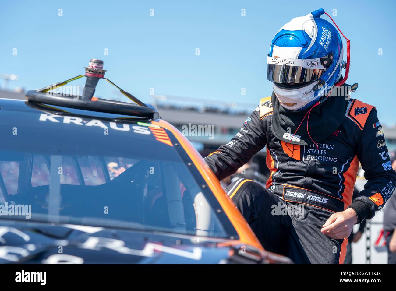 Derek Kraus takes to the track to qualify for the Shriners Children's ...