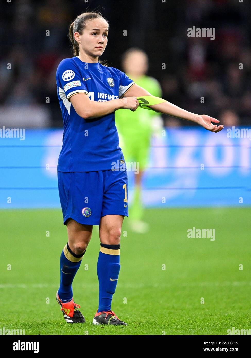 AMSTERDAM - Guro Reiten of Chelsea FC during the UEFA Champions League ...